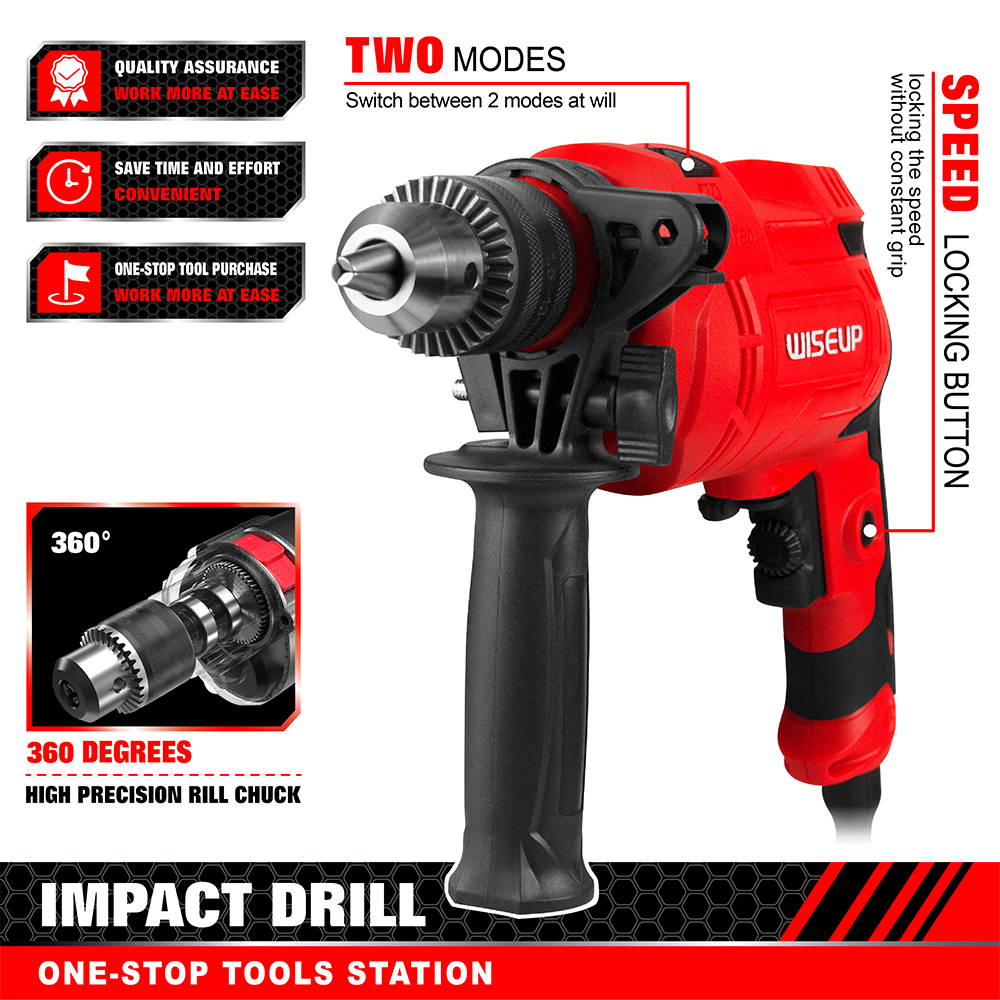 IMPACT DRILL（710W） - Wiseup tools