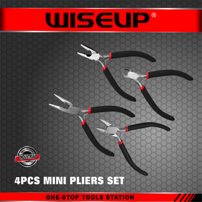 4PCS MINI PLIERS SET - Wiseup tools
